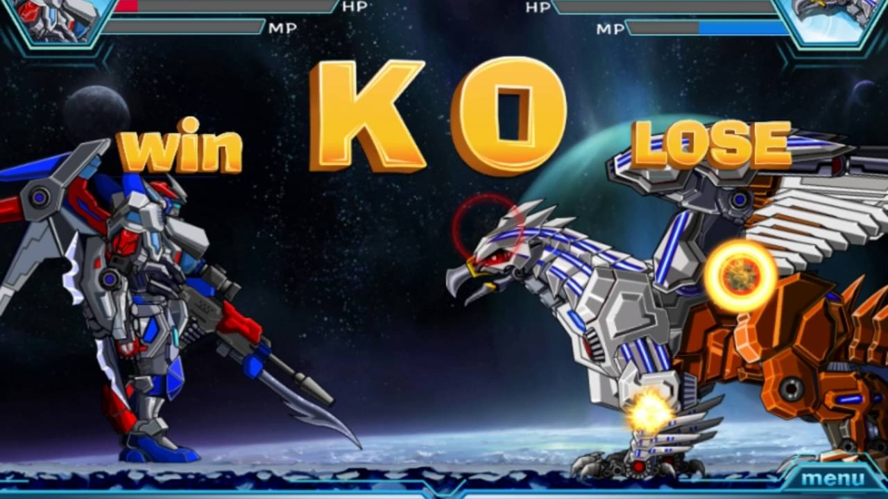 Dino Corps-Chơi game lắp ghép Robot siêu nhân-Robot Gryphon-Robot tối ...