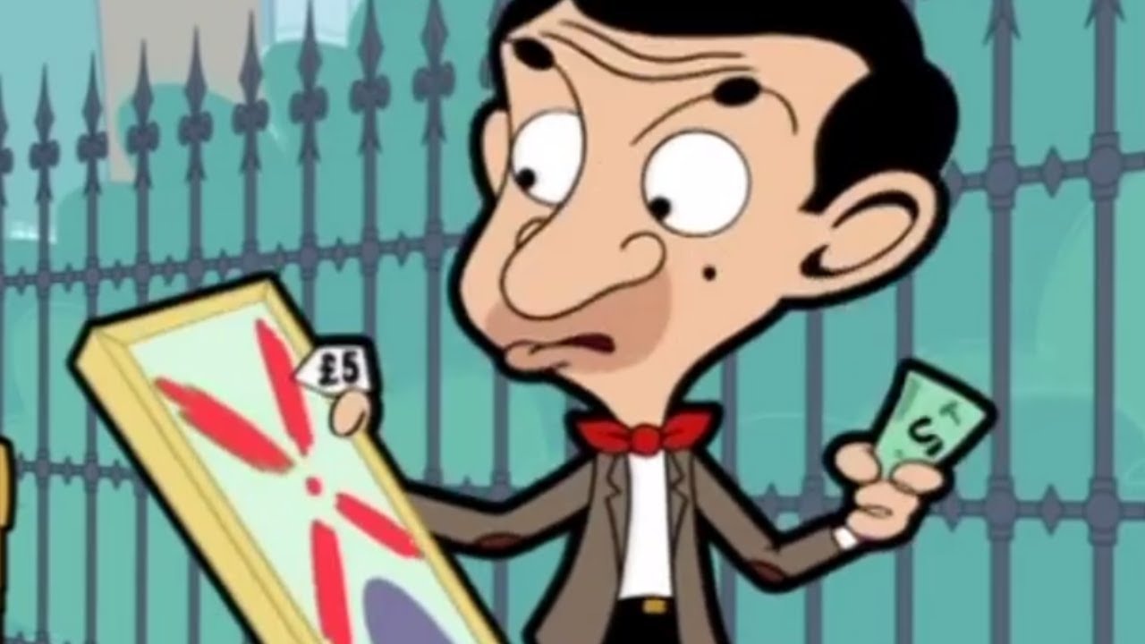 Artful Bean | Mr. Bean Official Cartoon - YouTube