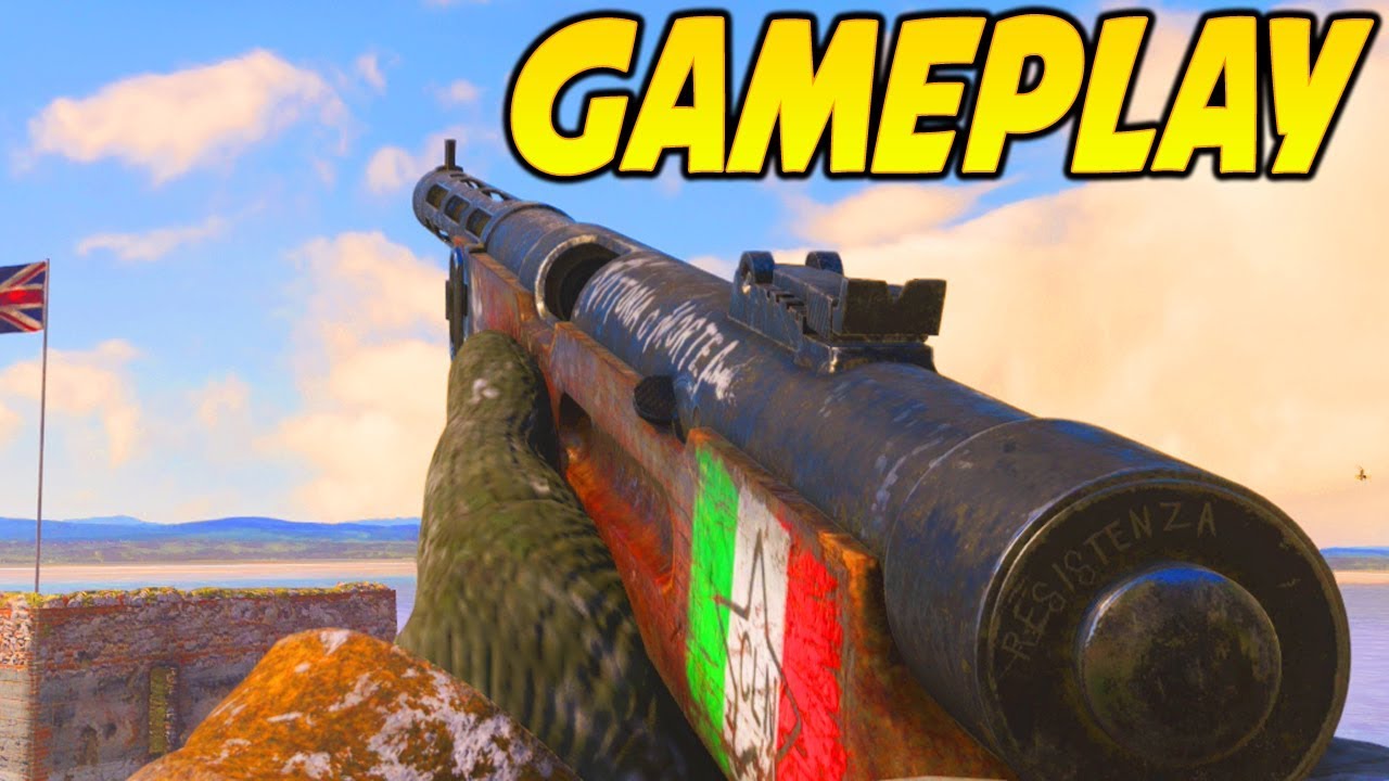 NEW DLC WEAPON Gameplay In COD WW2 (ORSO SMG DLC) - YouTube