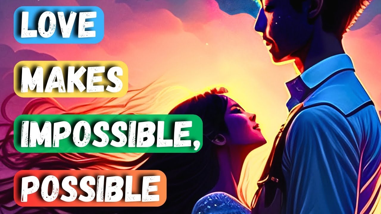 Love makes the impossible, possible. | A lovely couple story | short ...