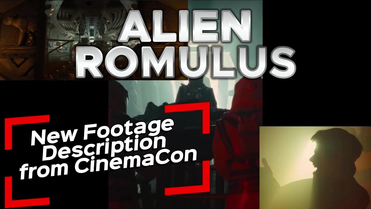 ALIEN: ROMULUS Brand New Footage shown at CinemaCon - YouTube