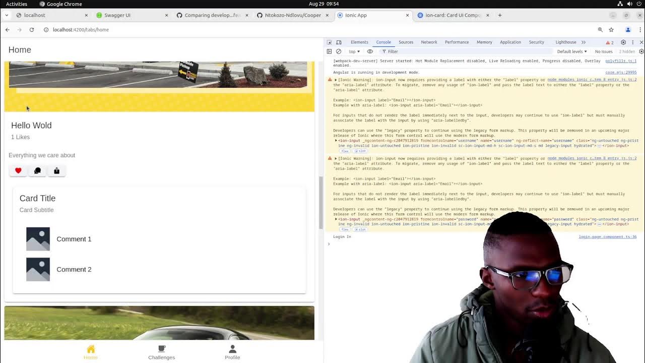 Mobile Application Development live C# mobile app #angular #csharp - YouTube