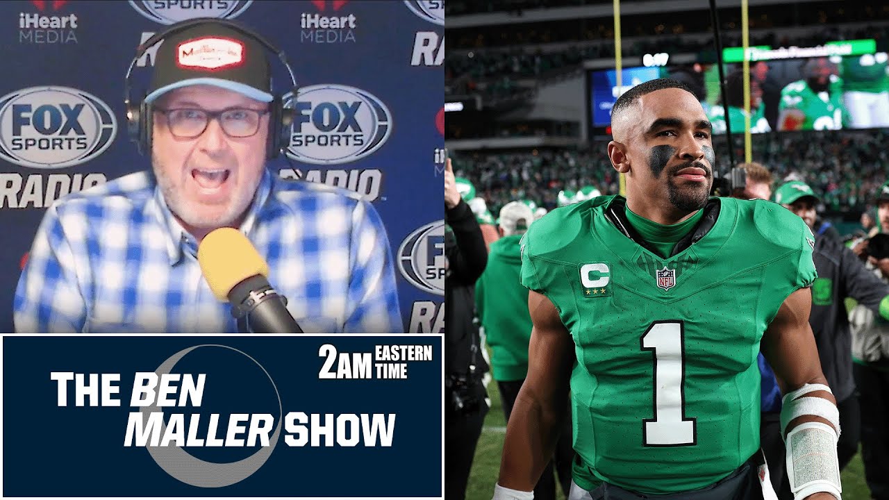 Eagles Should Be Worried About Jalen Hurts Despite Win | BEN MALLER ...