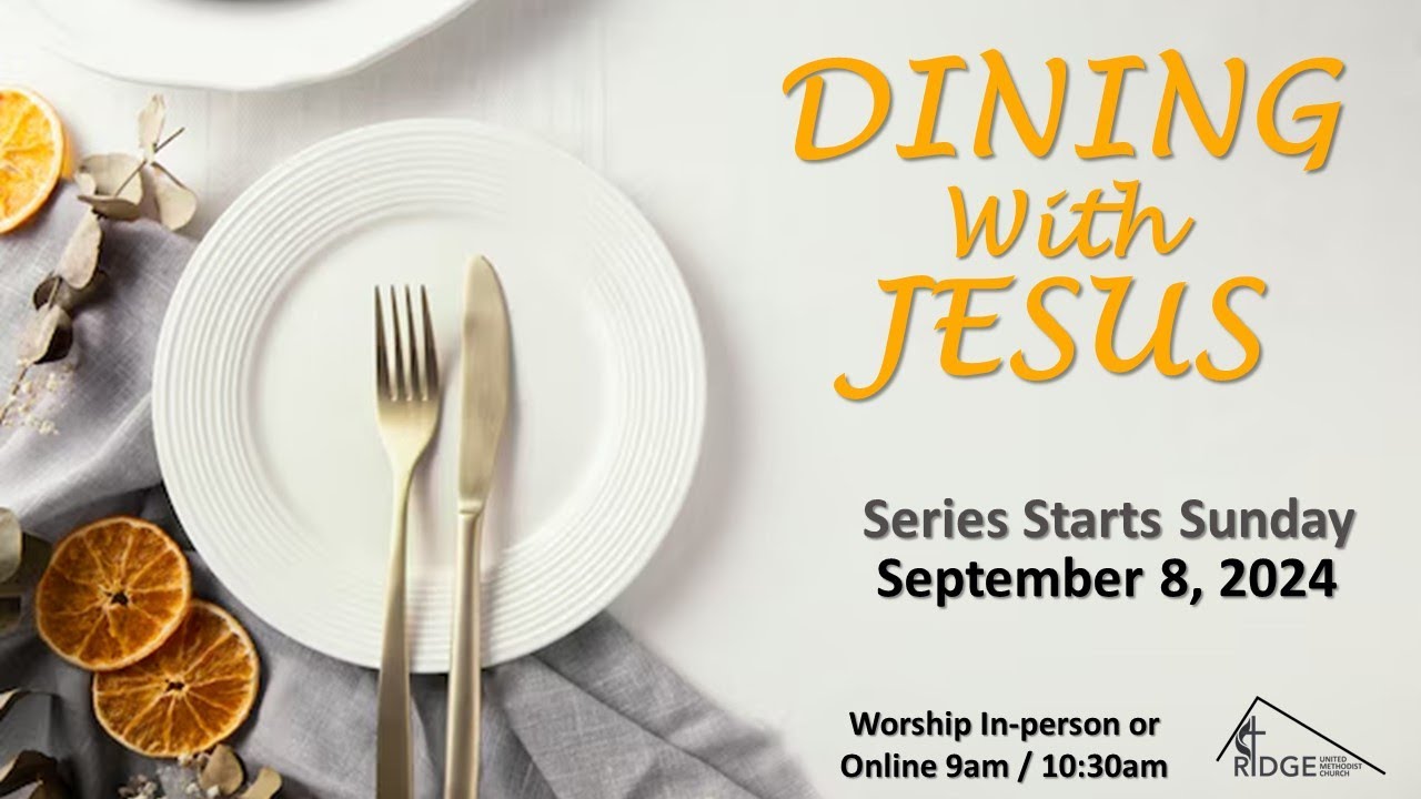 Dining With Jesus - Sermon Series PROMO - YouTube