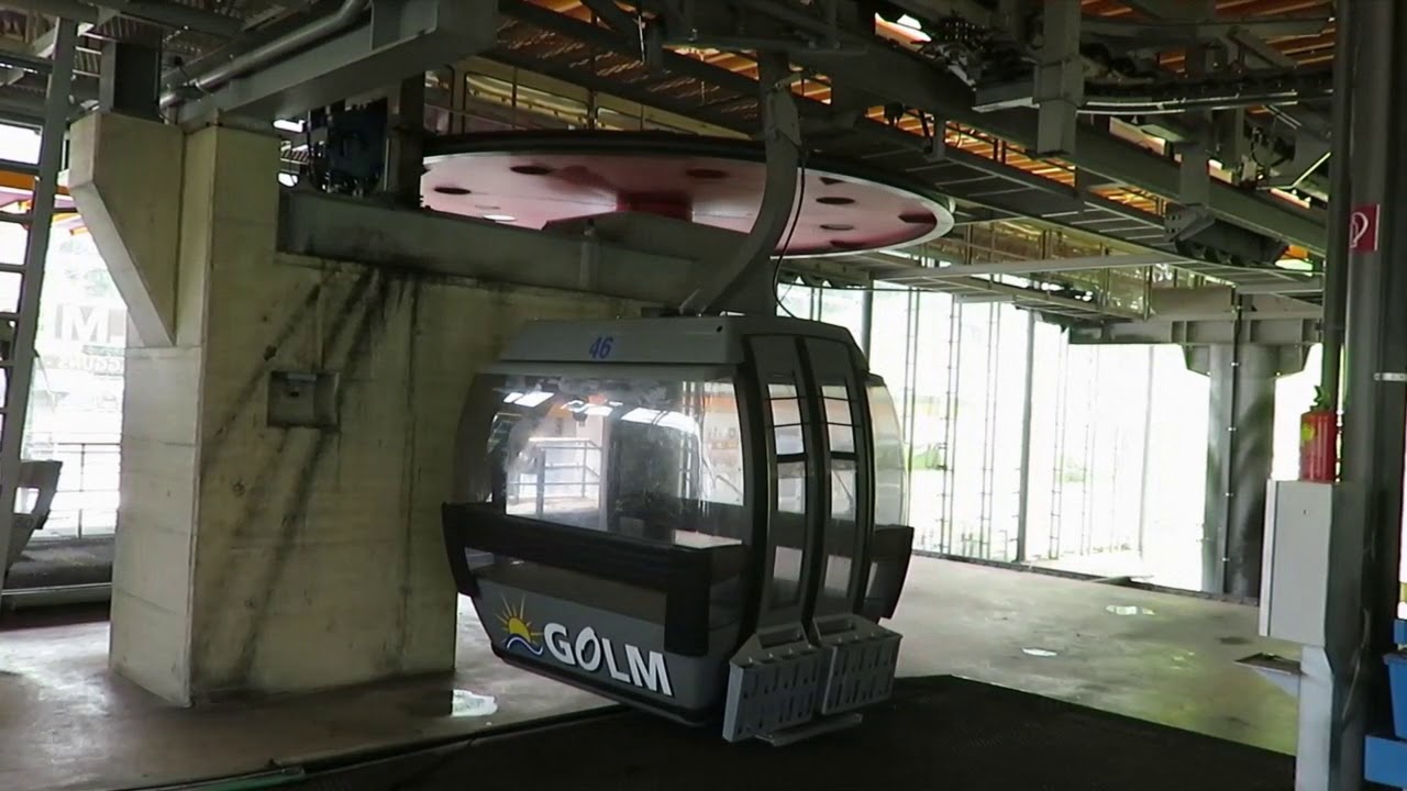 Tschagguns 8-MGD Golmerbahn Technik Mittelstation I+II - YouTube