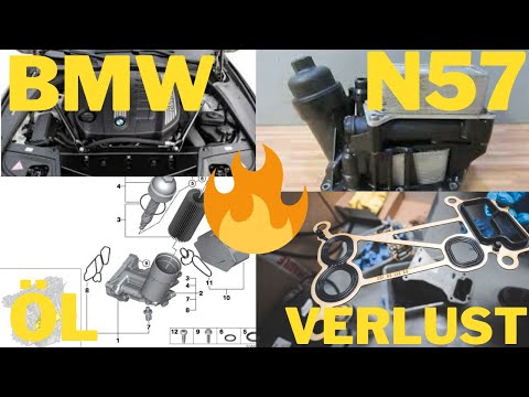 Bmw F10 530D N57 Ölverlust Ölfiltergehäusedichtung Ala Blockmechanik