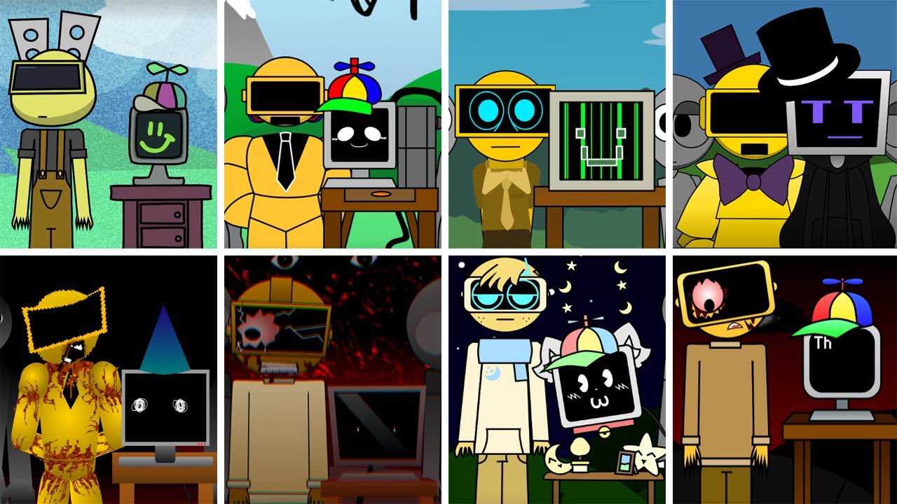 Incredibox - Sprunki but ONLY GARNOLD and MR FUN COMPUTER in ALL Human ...