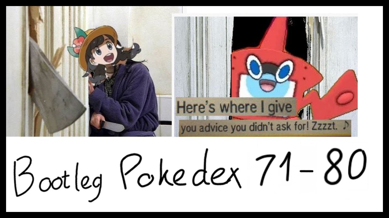 Bootleg Pokedex 71-80 (Pokemon Meme compilation) - YouTube