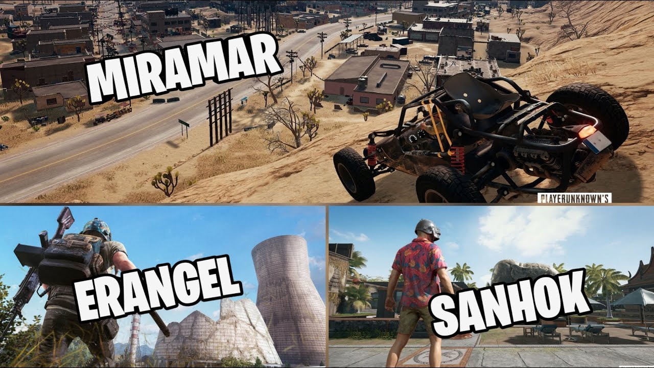 PUBG MAPS - PUBG AND BGMI MAPS GOD TIER OR DOG TIER | RANKING PUBG MAPS ...