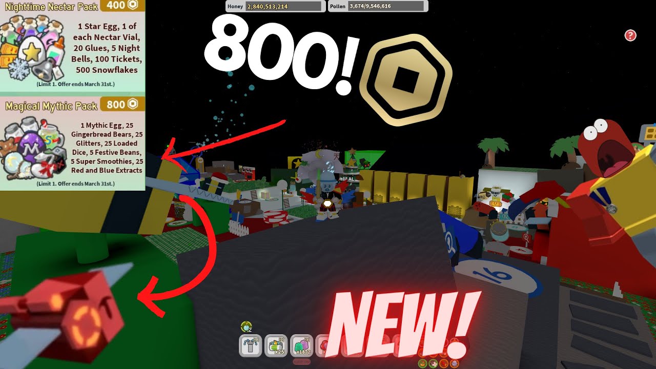 SPENDING 1200 ROBUX$$$ (Roblox Bee Swarm Simulator - YouTube