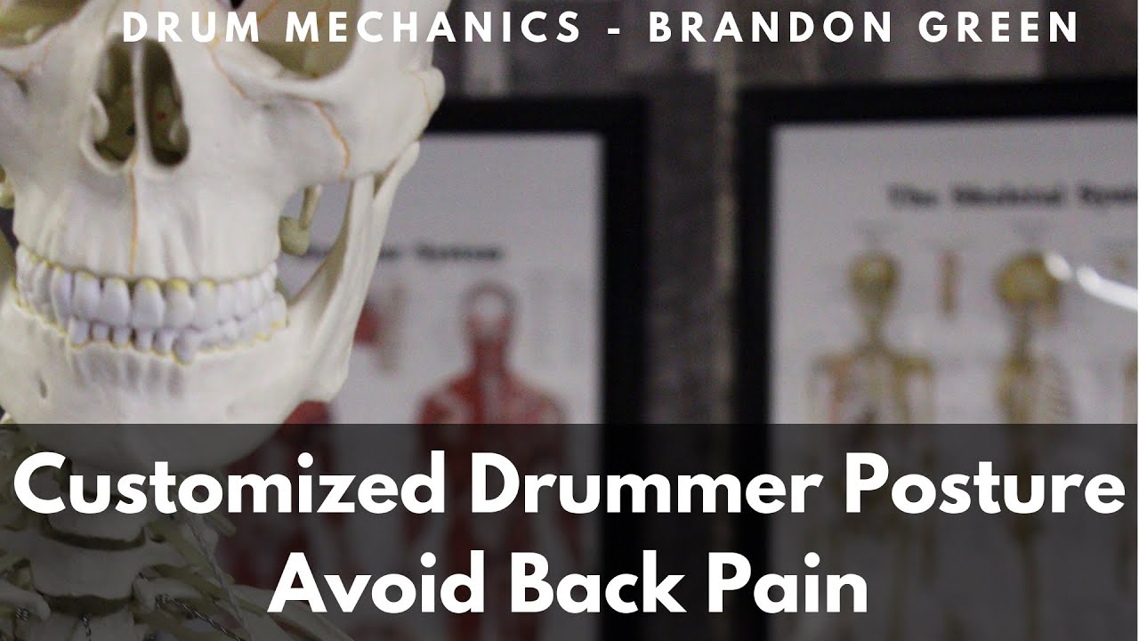 Customized Drummer POSTURE - Assessment to Avoid Back Pain - YouTube