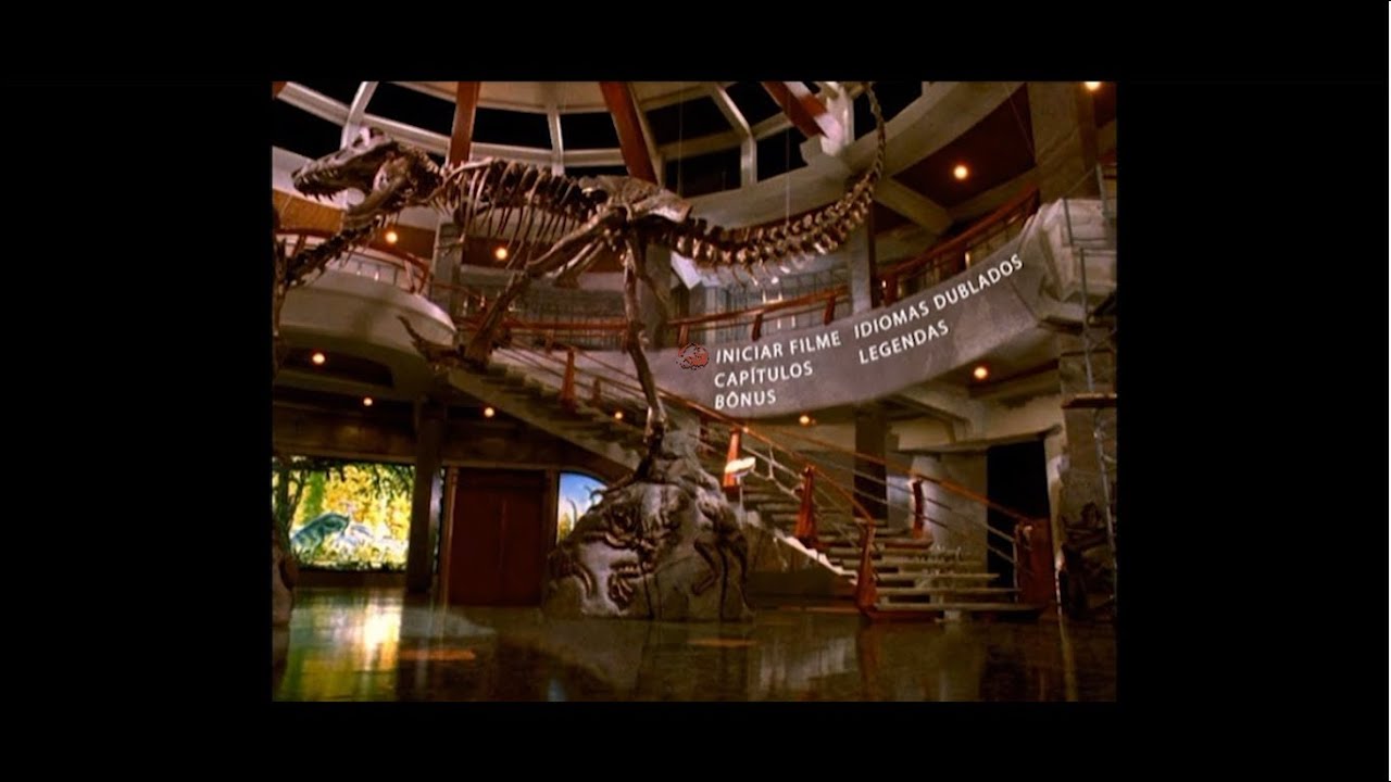 Jurassic Park (1993) - Dvd Menu Walkthrough - YouTube