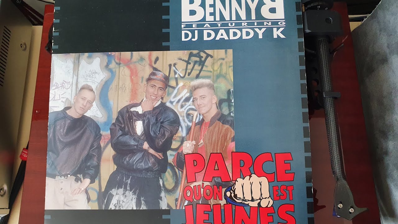 Benny B : Parce qu'on est jeune vinyl maxi 45 tours 1991 - YouTube