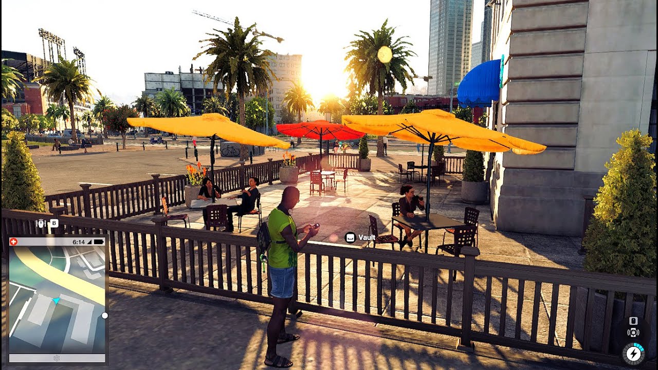 Watch Dogs 2 (2024) Go around the harbor at sunset to see what's there ...