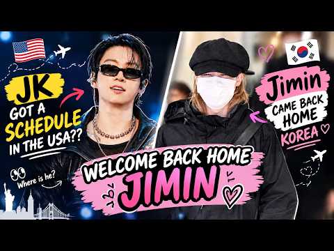 🔴  BTS Came Home Early?! Jimin Looks SO Happy… But Where Is Jungkook? 👀
