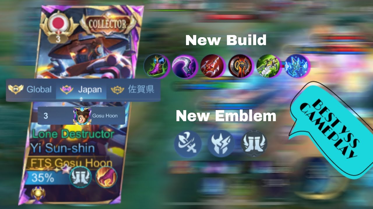 TIPS AND TRICK YI SHUN SHIN || YI SHUN SHIN MLBB 2025 - YouTube