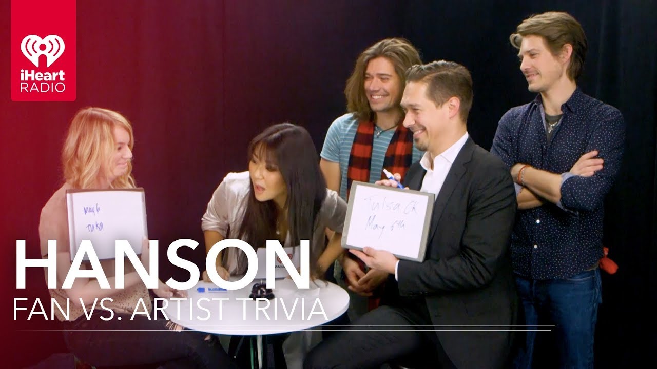 Hanson Duels Fan In Hanson Trivia | Fan Vs. Artist - YouTube