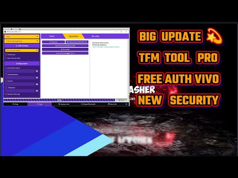 big update tfm tool pro free auth vivo new scurity - YouTube
