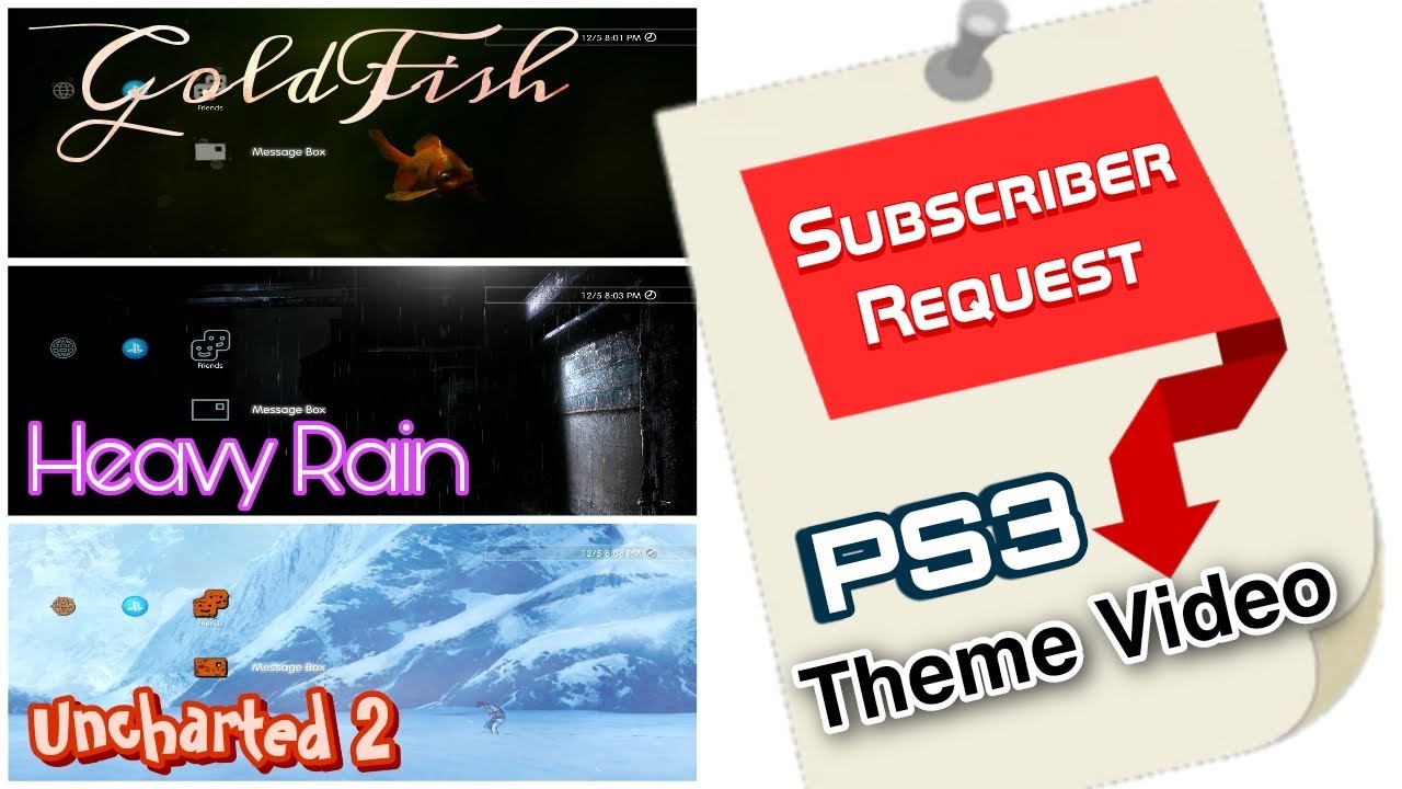 PS3 Dynamic Theme Update Tutorial For PS3 CFW & HEN#ps3 - YouTube
