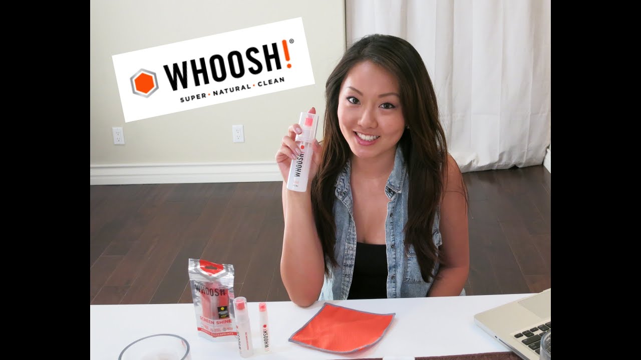 Whoosh Screen Shine - Tech Screen Cleaner REVIEW - YouTube
