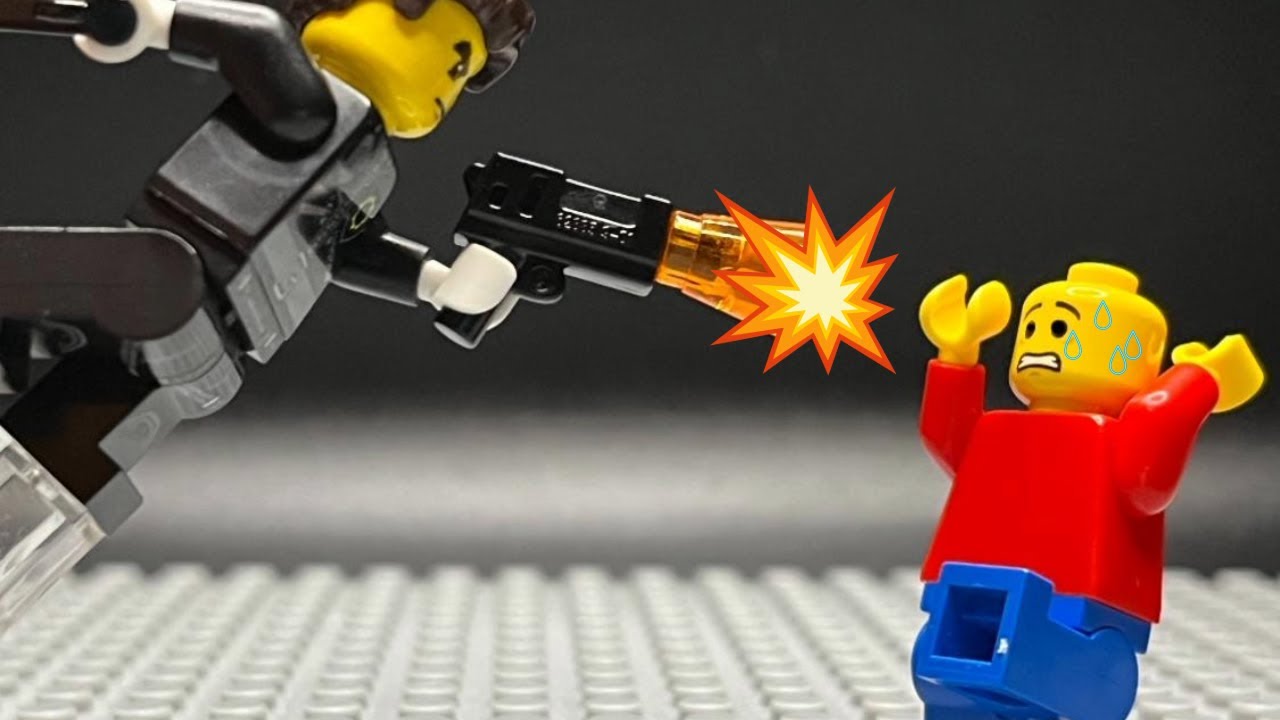 LEGO Man Gets Shot - Stop Motion Animation | Part 2 - YouTube