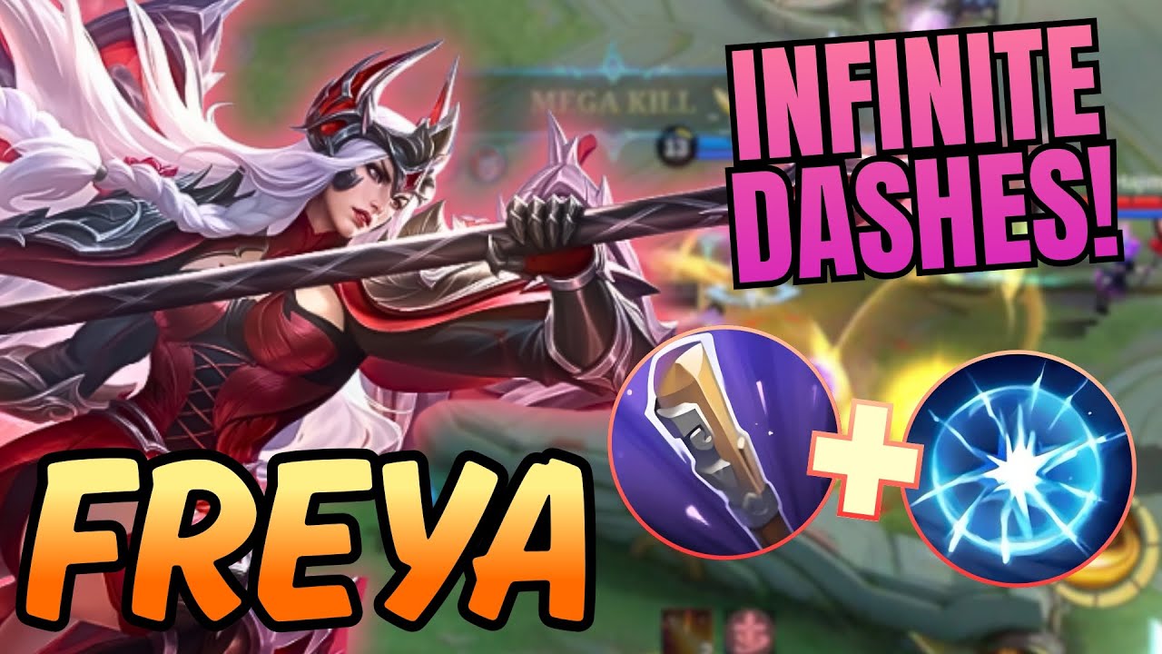 CHASE Freya is SO GOOD! - INFINITE DASHES with GOLDEN STAFF! | MLBB ...