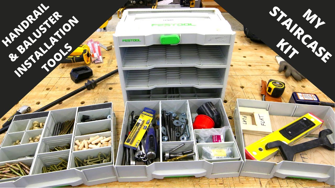 My Staircase Installation Kit - Tools for Installing Handrail and ...