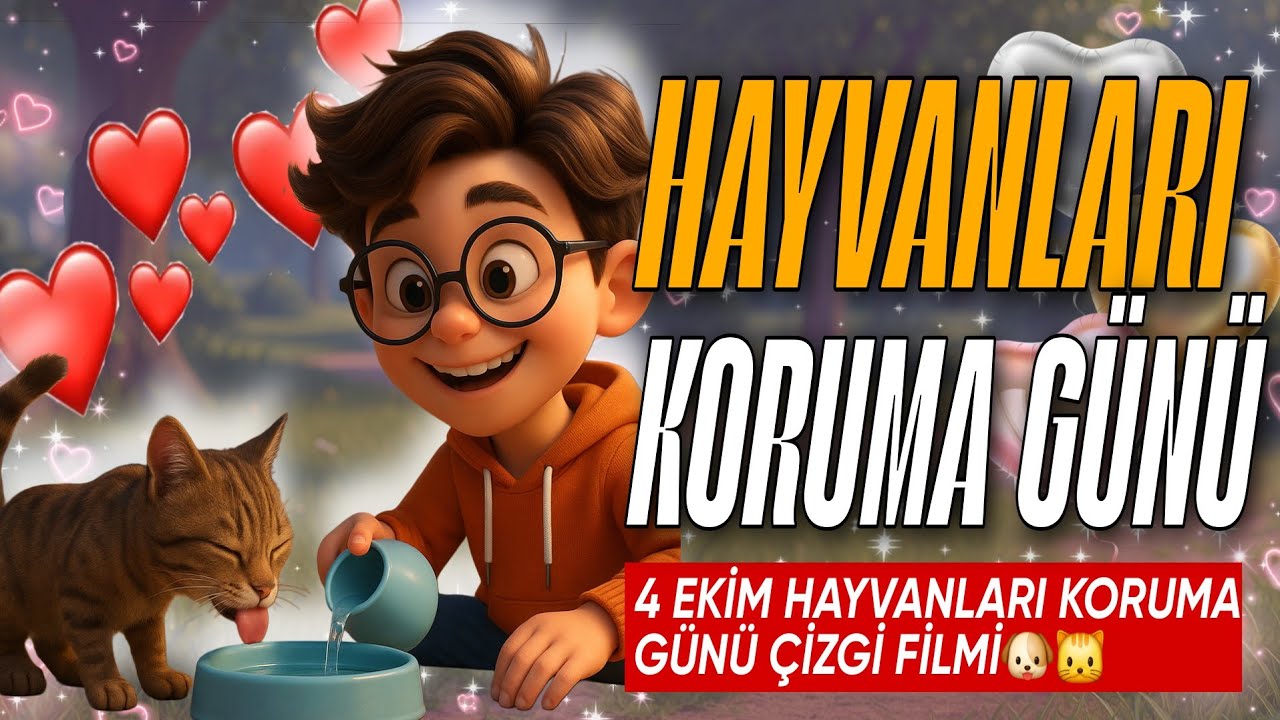 “HAYVANLARI KORUMA GÜNÜ 🐾 | EĞİTİCİ ÇİZGİ FİLM ” - YouTube