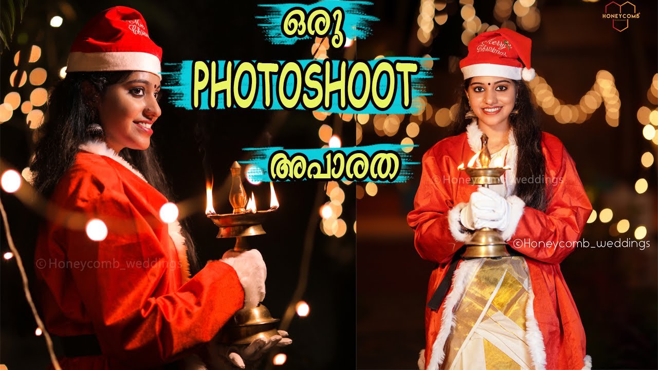 CHRISTMAS SPECIAL PHOTOSHOOT VLOG || FASHION VLOGGER KERALA - YouTube