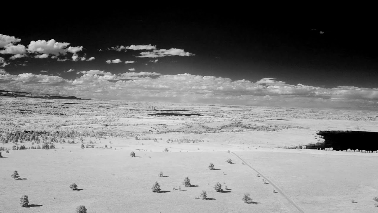 Monochromatic IR test - YouTube
