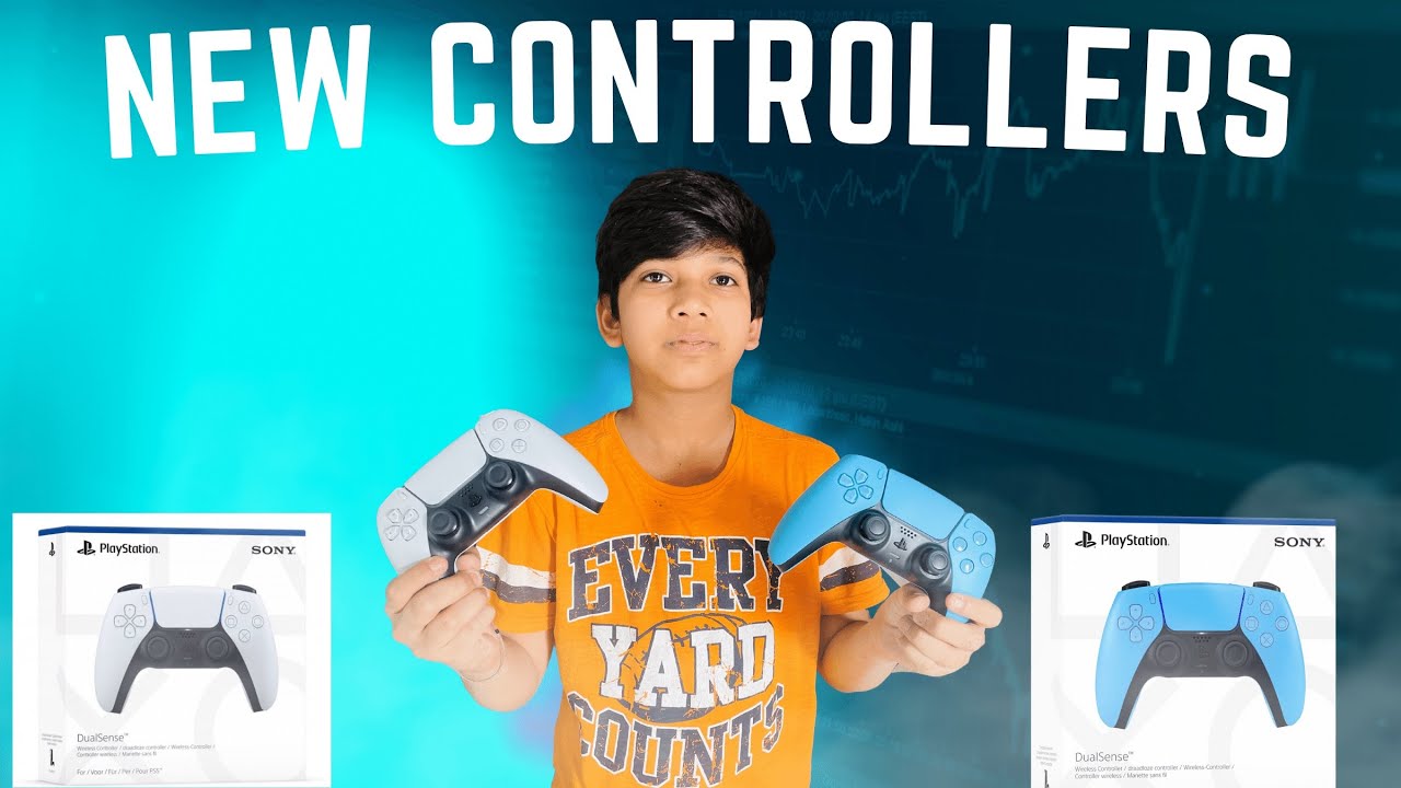 Starlight Blue PS5 DualSense Controller - Unboxing & Review | NEW PS5 ...