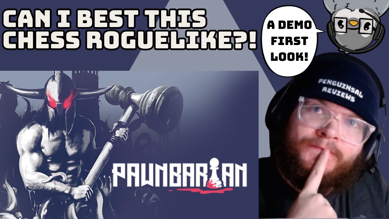 Clever Chess Strategy Roguelike! | First Look At Pawnbarian Demo - YouTube