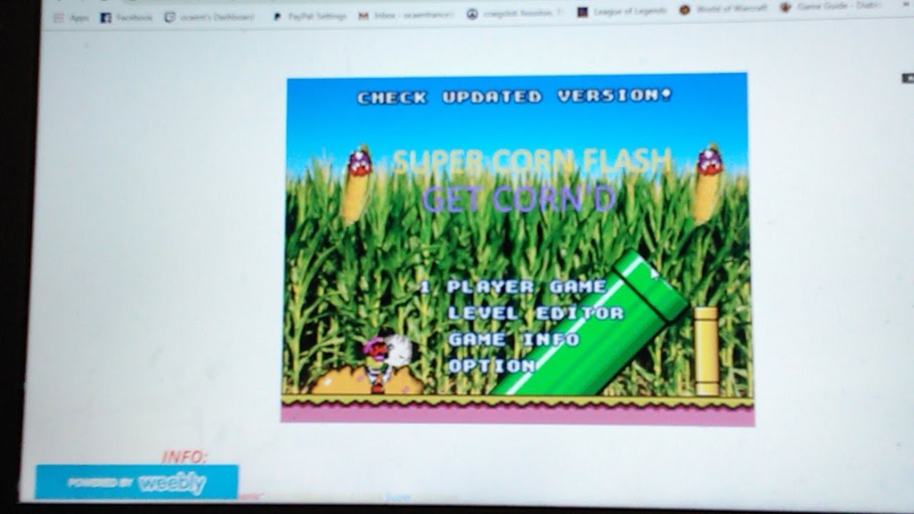 Super Corn Flash Get Corned - YouTube