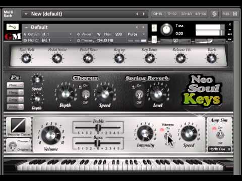 Neo-Soul Keys EP Sample Library for Kontakt FREE Player : Amp Sims ...