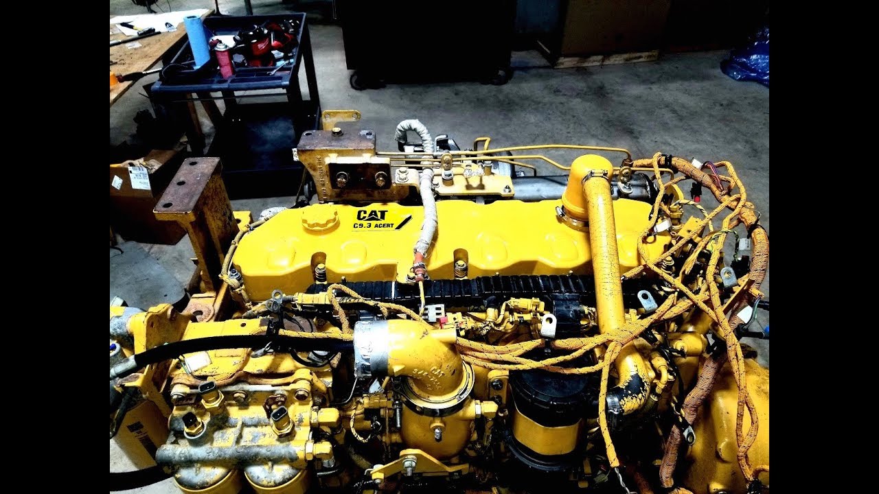 Caterpillar C9 Build - YouTube