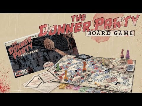 The Donner Party Board Game (1st Course) - YouTube