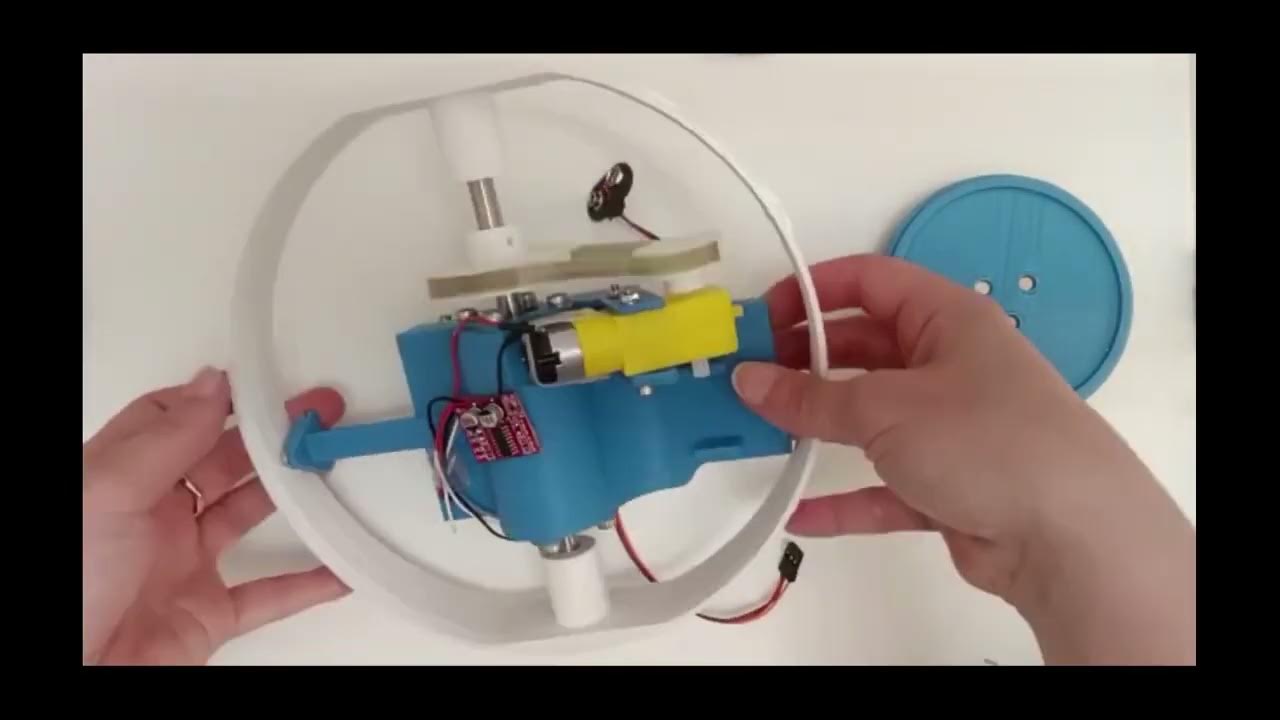 Design of a Spherical Robot BB8 with Arduino and Simulink - YouTube