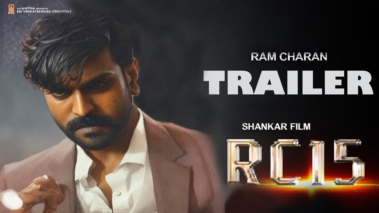 Ram Charan RC15 Update | Kiara Advani | #RC15 First Look Teaser Release ...