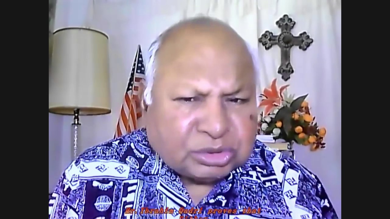 Basterd Jesus By Ibrahim Qadri Urdu By Rev Dr Samie Samson - YouTube