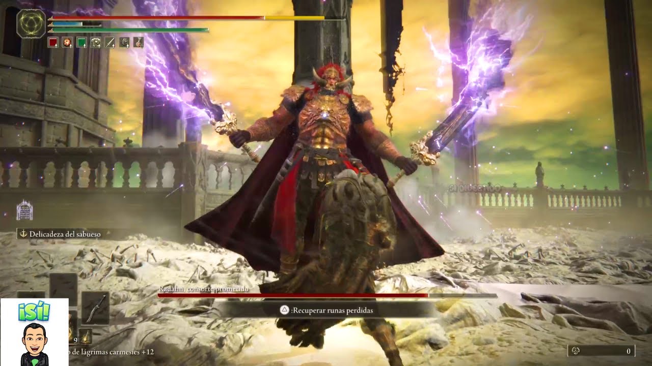 DLC ELDEN RING - DERROTA FACILMENTE AL JEFE FINAL RADHAN PS5. GAMEPLAY ...