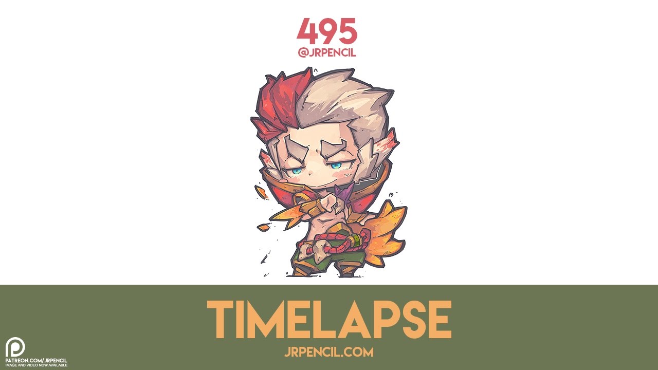 [ 495 - Timelapse ] Let's Draw Rakan from League of Legends - YouTube