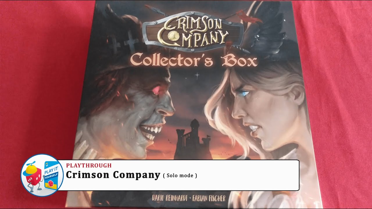[Playthrough] Crimson Company - Solo Mode - YouTube