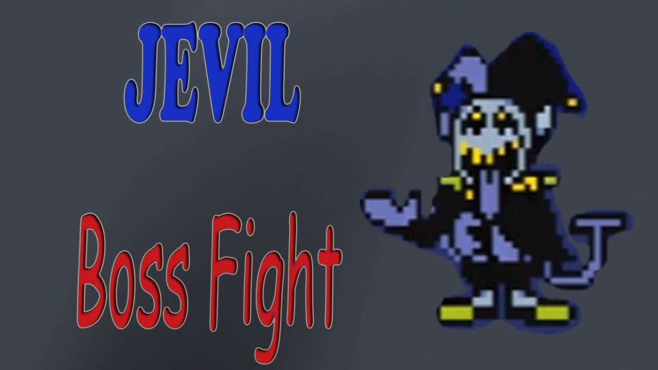 DeltaRune - Secret Boss Jevil (Pacifist route) [THIS BOSS IS SO HARD ...