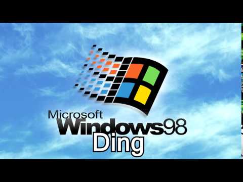 Windows 98 Sound: Ding