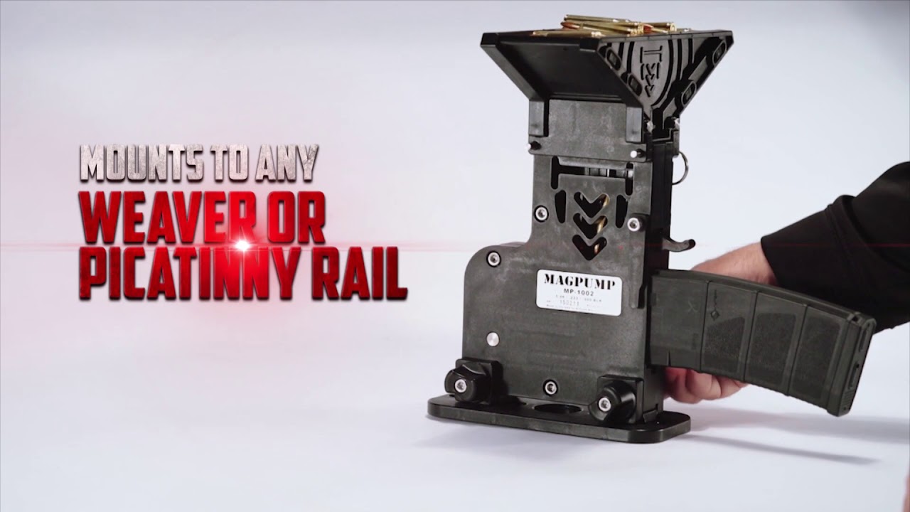 MagPump AR-15 Magazine Loader - YouTube