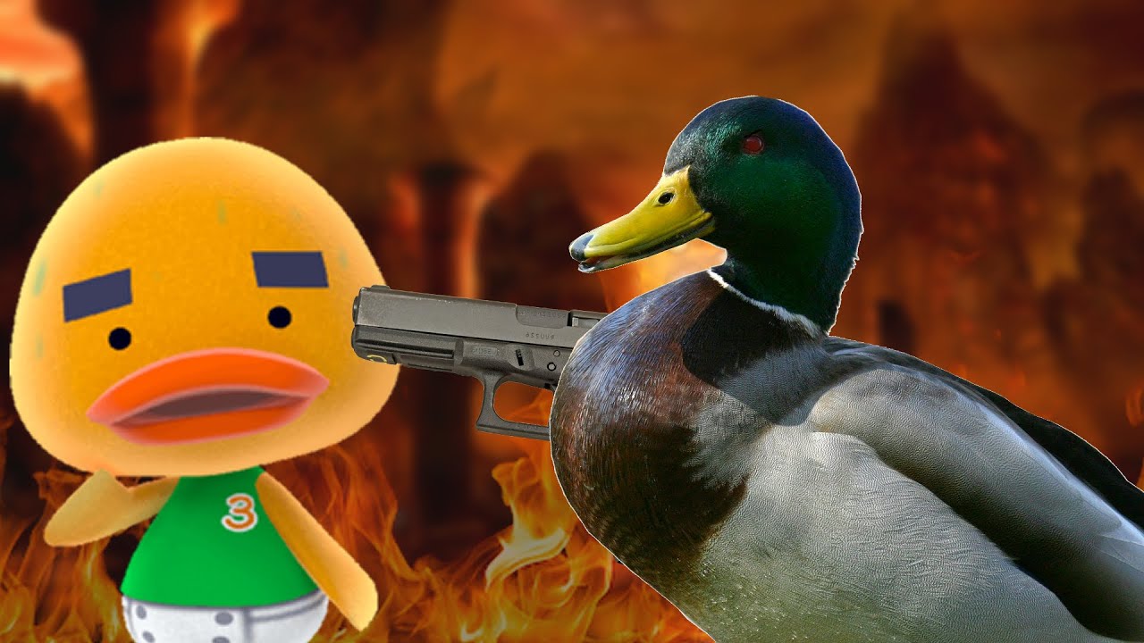 Duck With A Glock - YouTube
