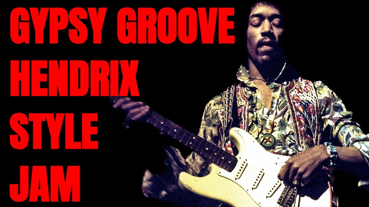 Gypsy Groove | Jimi Hendrix Style Guitar Jam Track in A Minor Chords ...