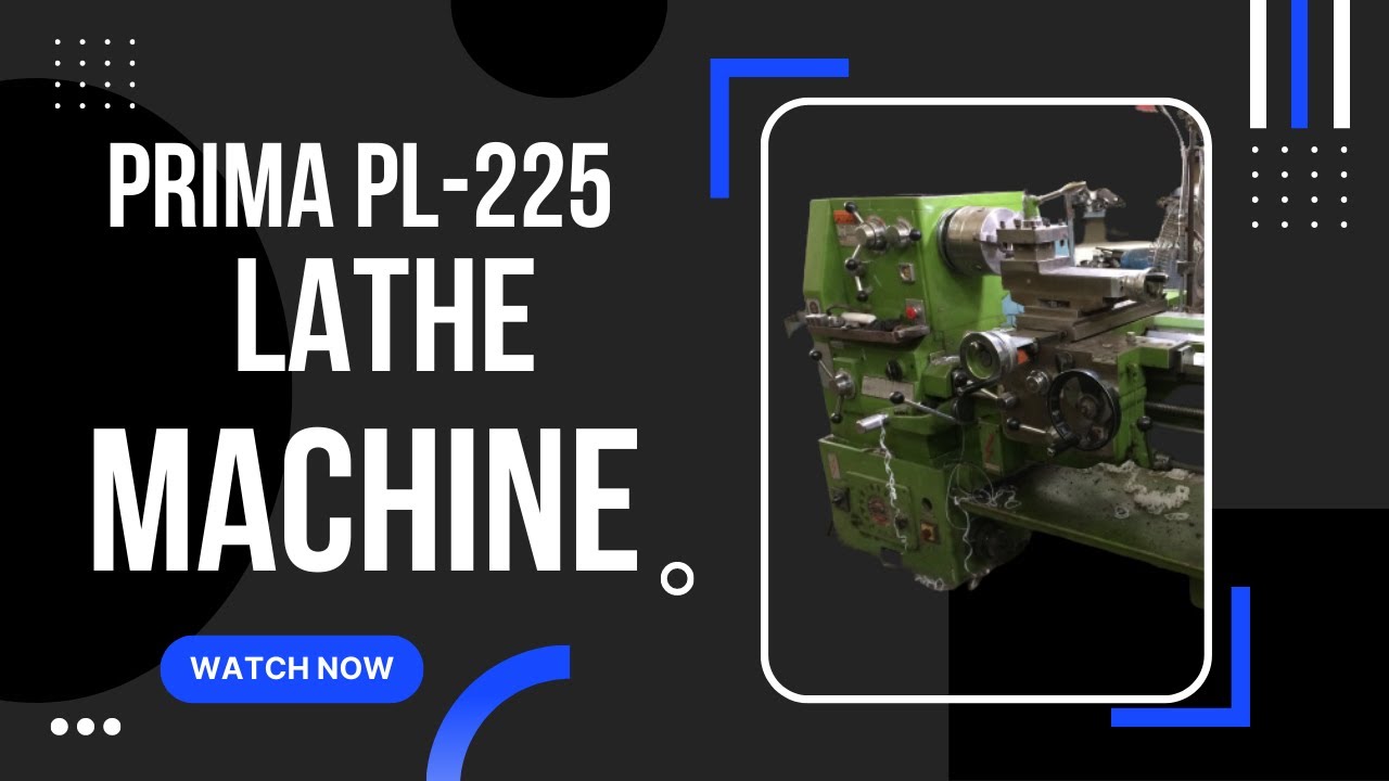 PRIMA PL-225 Lathe Machine #top #viral #vlog #trending - YouTube