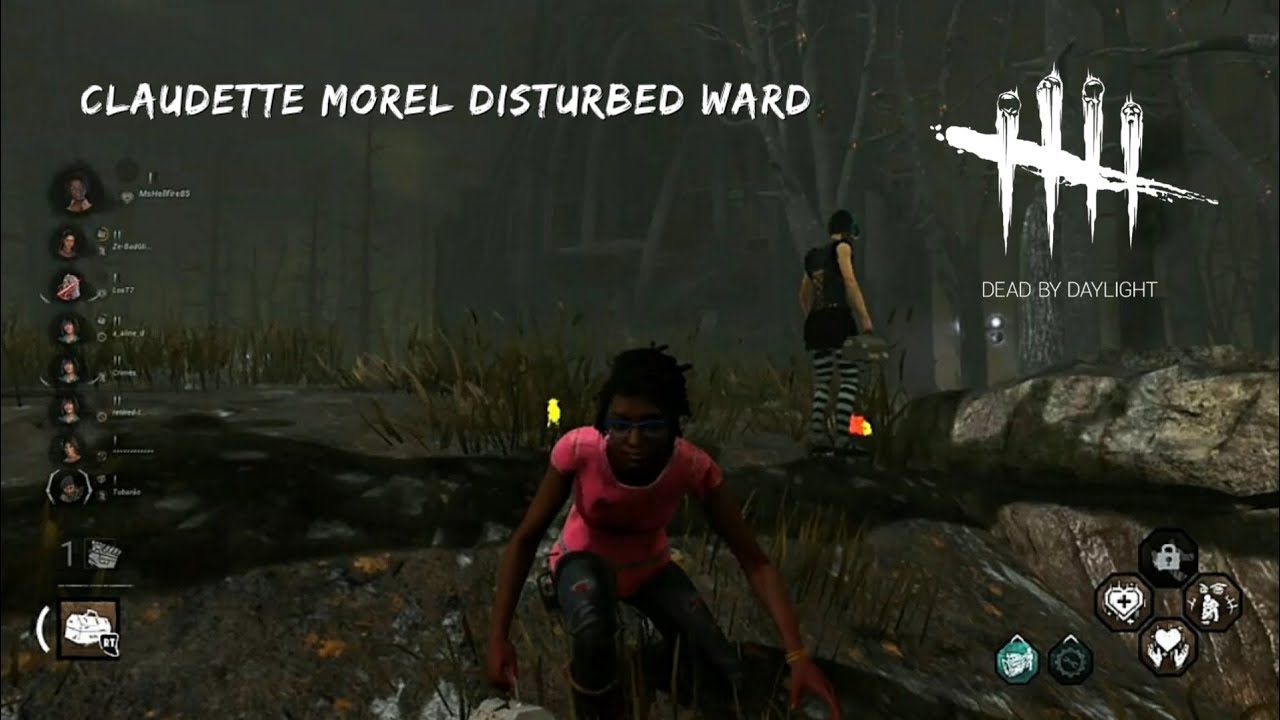 Dead By Daylight Claudette Morel Disturbed Ward 2v8 Mode Gameplay🖤 ...
