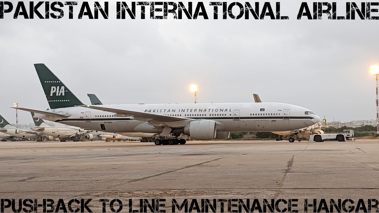 PIA Pakistan International Airline | Retro Livery Boeing 777-200(ER ...